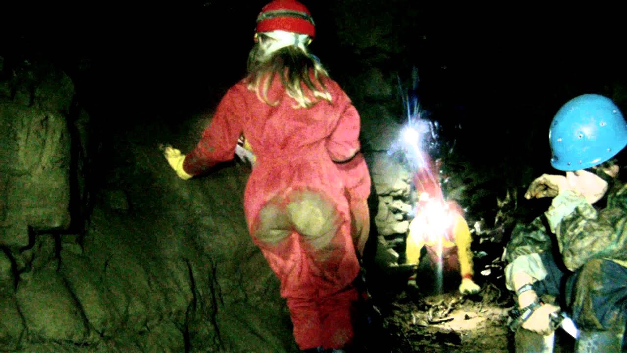 Small chamber in Boho Cave, Co. Fermanagh. - YouTube