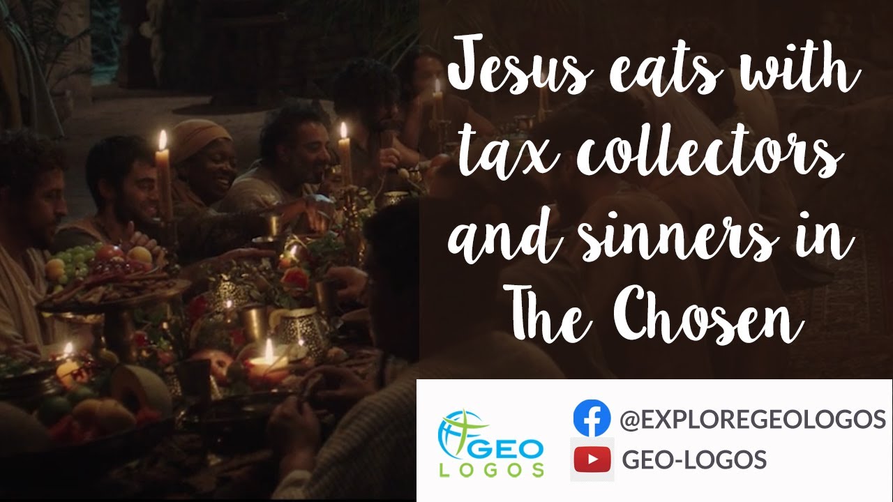 Jesus Eating With Sinners And Tax Collectors