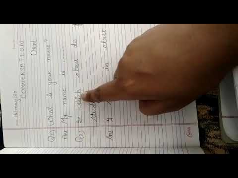 Class PNC subject - English conversation - YouTube