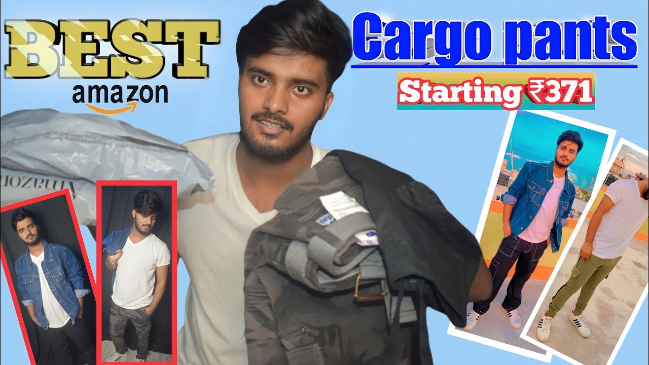 Top 5 cargo pants for men| cargo pants outfit | cargo pants haul From ...