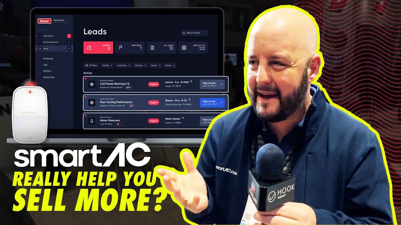 How Does SmartAC Help Contractors? AC Monitoring System - YouTube