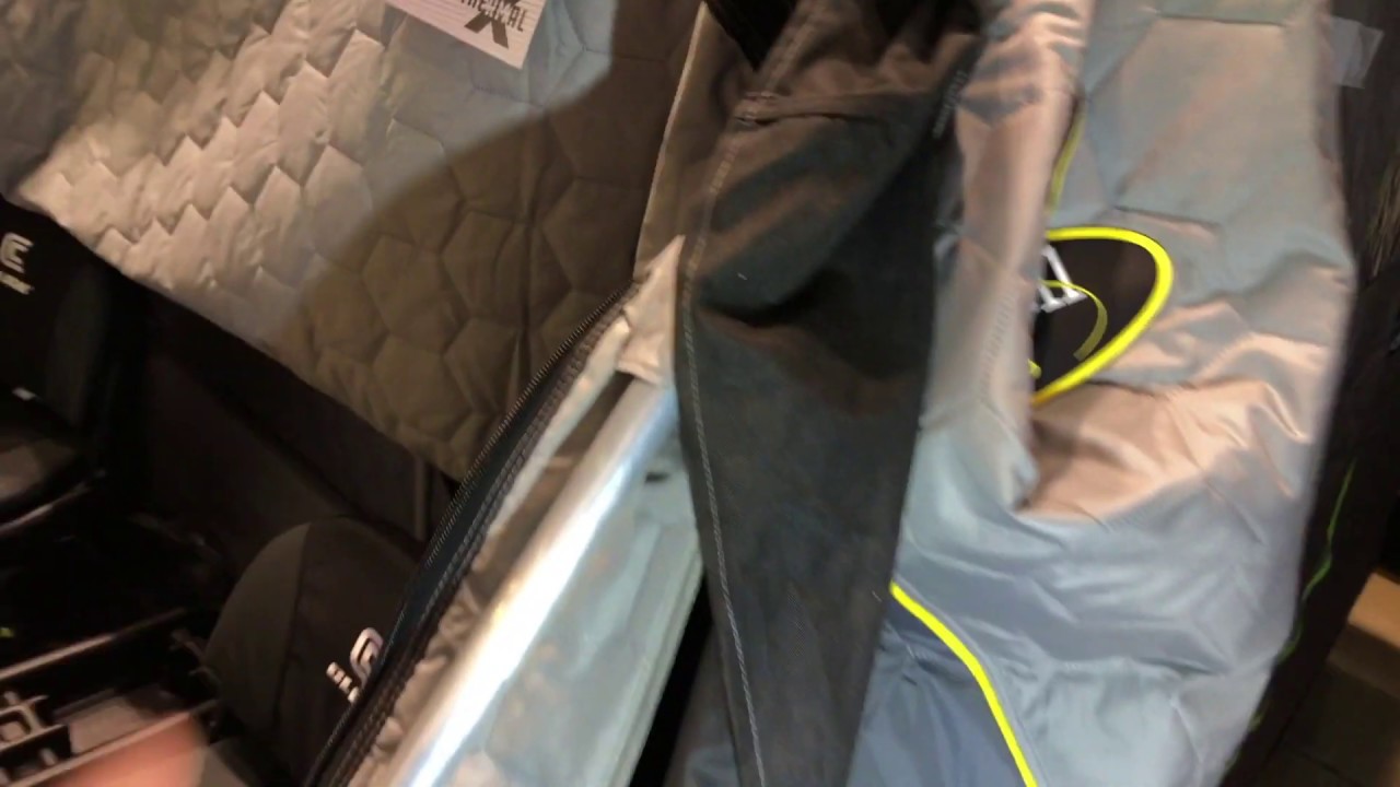 Jason Mitchell Thermal X Flip Over Ice Fishing Shelter from Clam ...