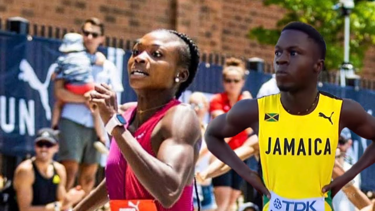 Ackeem Blake Faces Andre De Grasse While Andrenette Knight Runs 400m ...