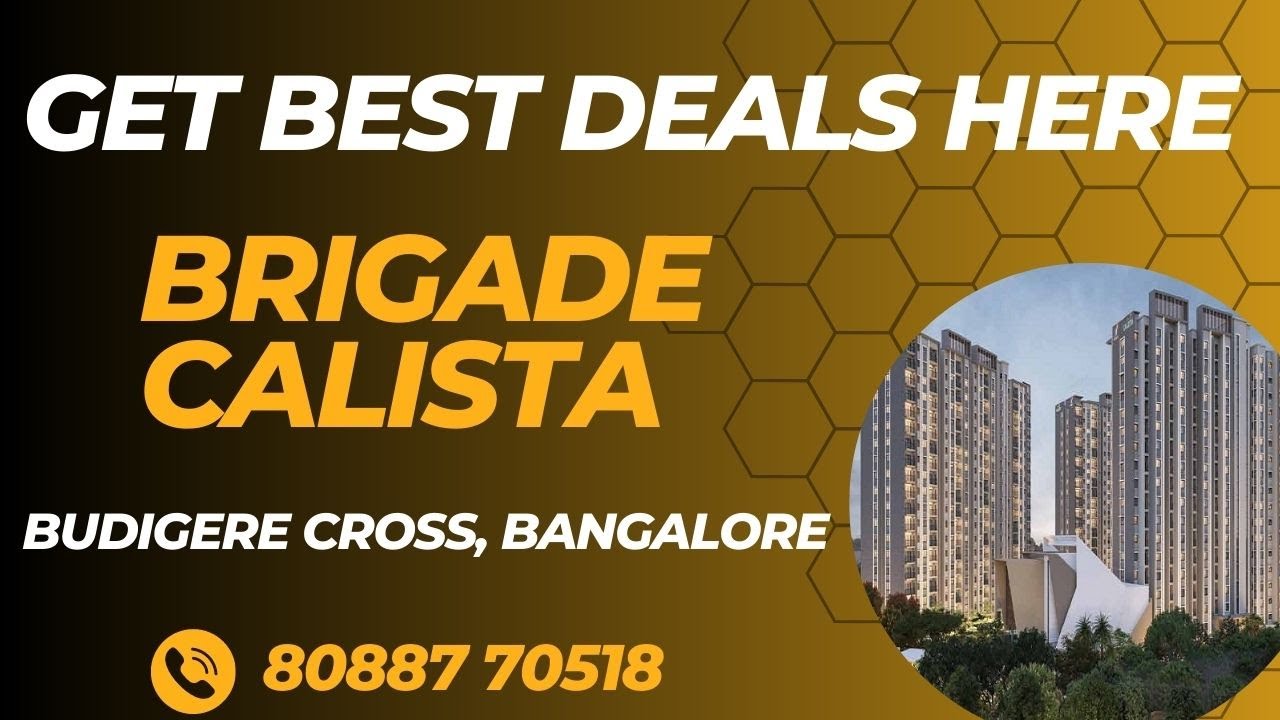 🌟🏢 Get The Best Of City Living! Brigade Calista Launches New Apartments ...