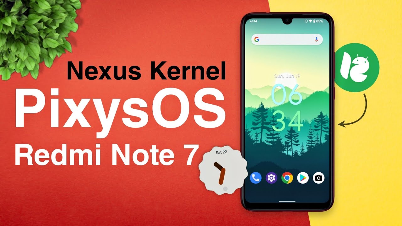 Official PixysOS v5.1.3 Install & Rom Review | Redmi Note 7 | Android ...
