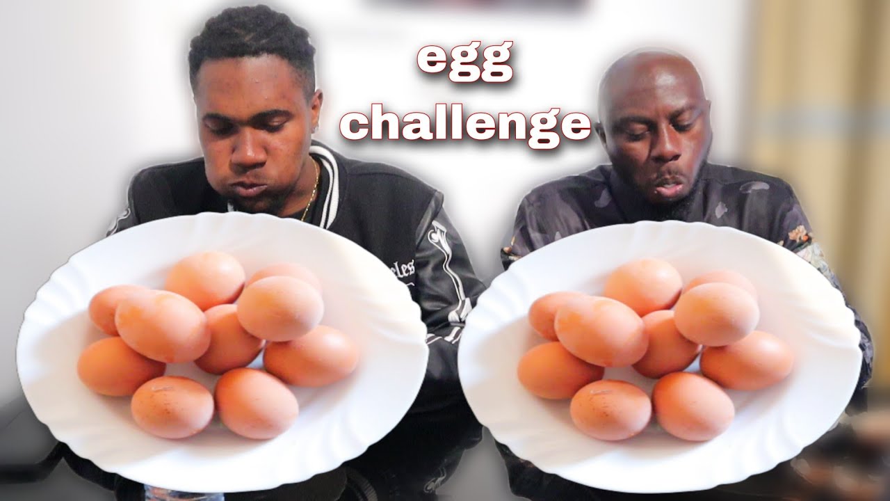 HILARIOUS MAN TO MAN 20 BOILED EGG EATING CHALLENGE | 20 BOILED EGG ...
