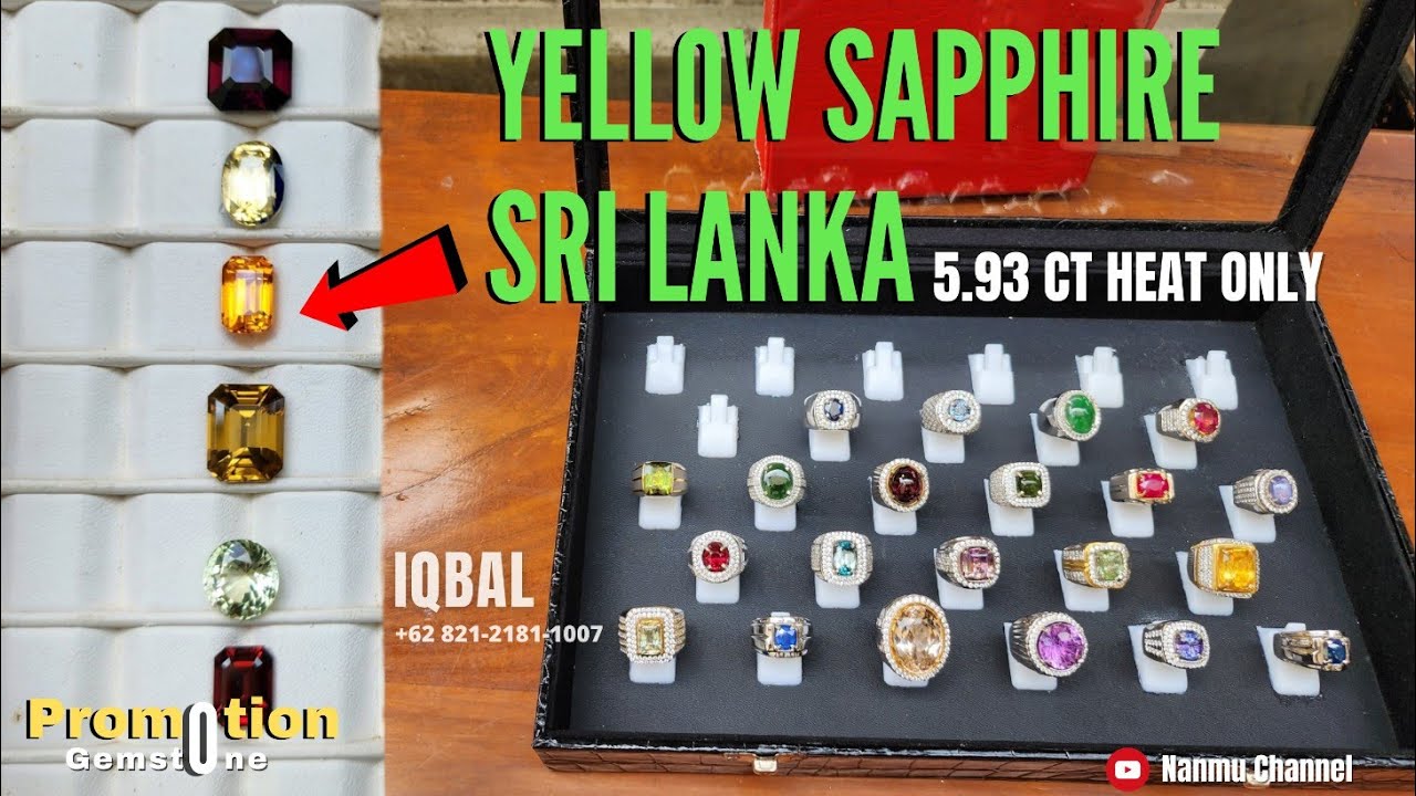 PROMOSI BATU PERMATA [19/02/23] Spinel Sapphire Ruby Zircon Tourmaline ...