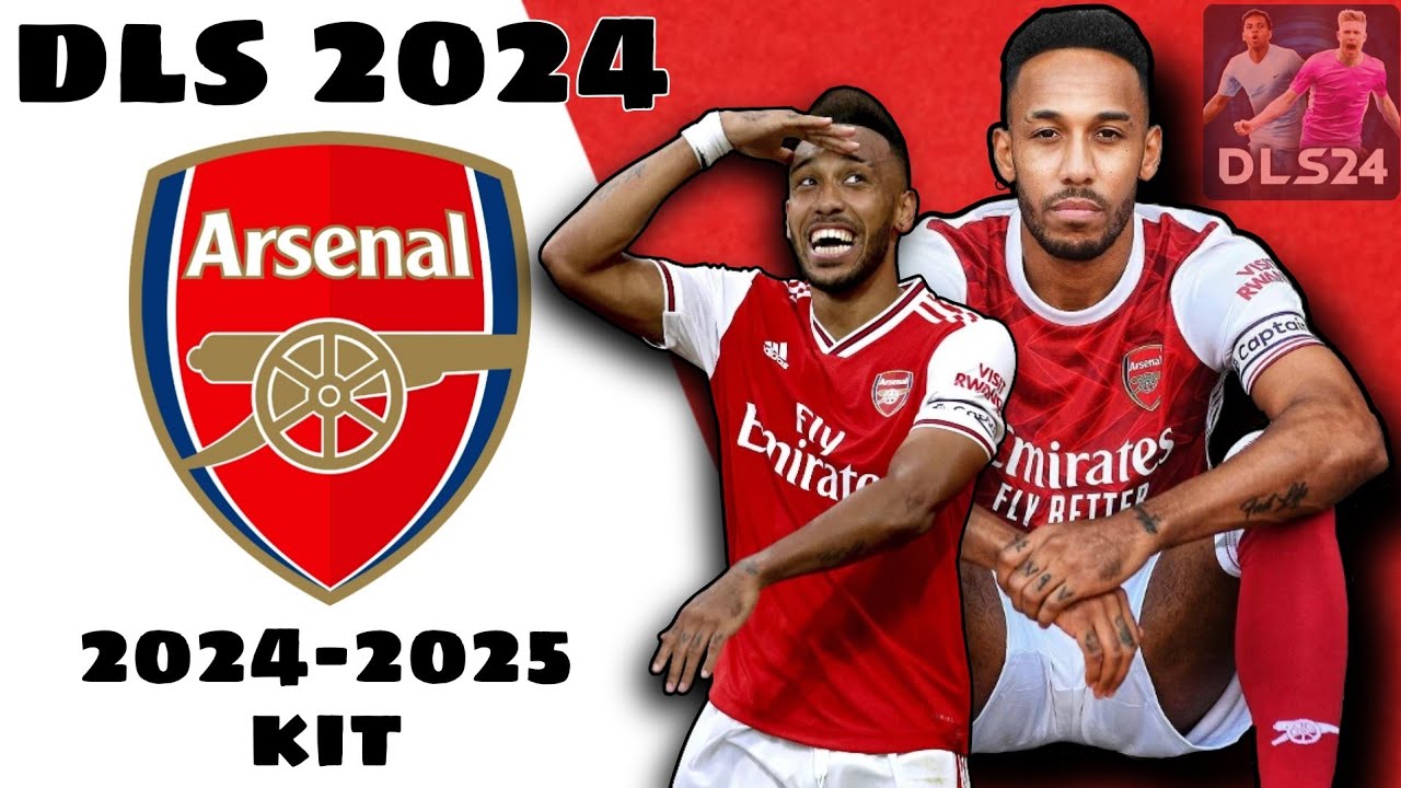 DLS 2024 CUSTOM KIT INPUT | DREAM LEAGUE SOCCER 2024 | DLS 2024 ARSENAL ...