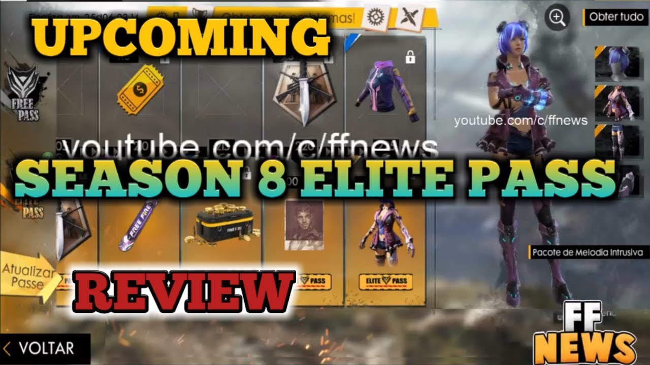 Upcoming Season 8 Elite Pass Review of Garena FreeFire [ Hindi ] - YouTube