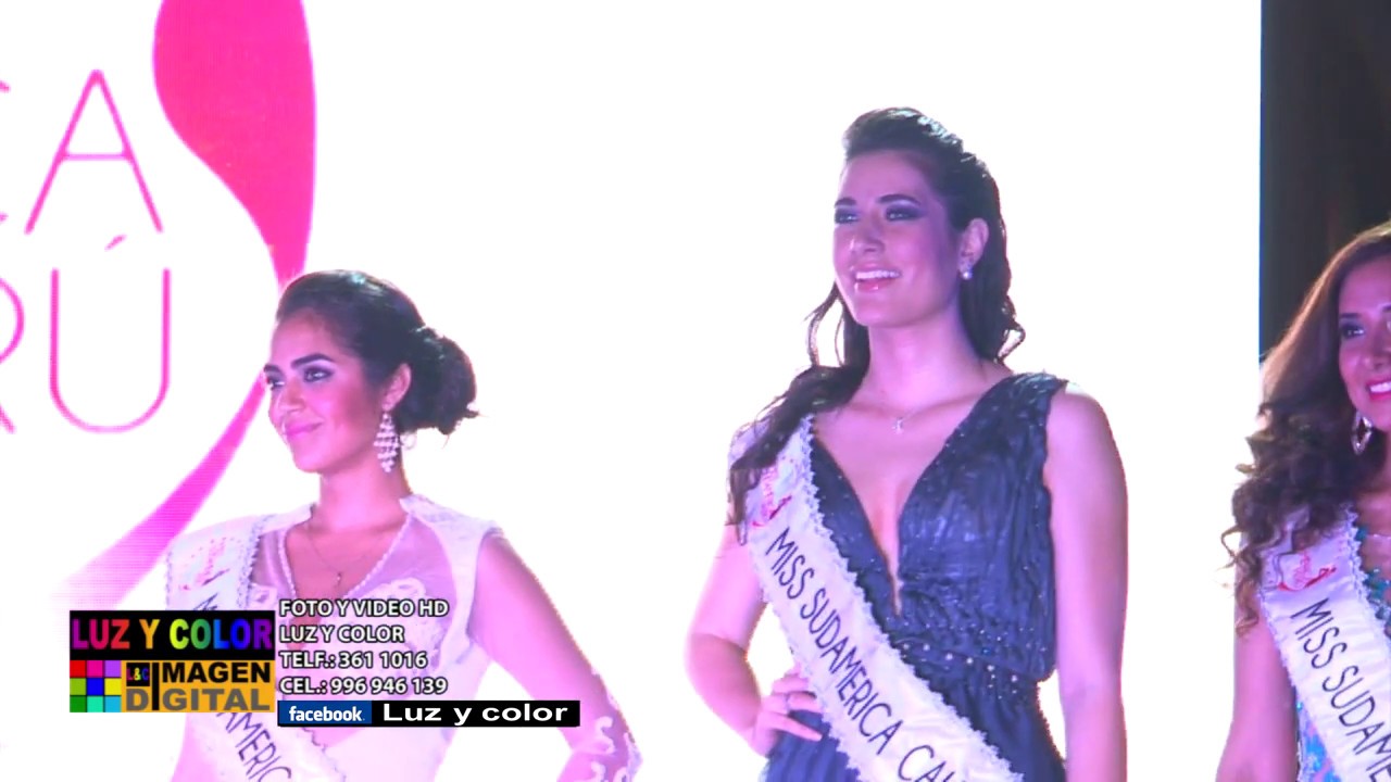 MISS SUDAMERICA PERU 2015 BELLEZAS PERUANAS - YouTube