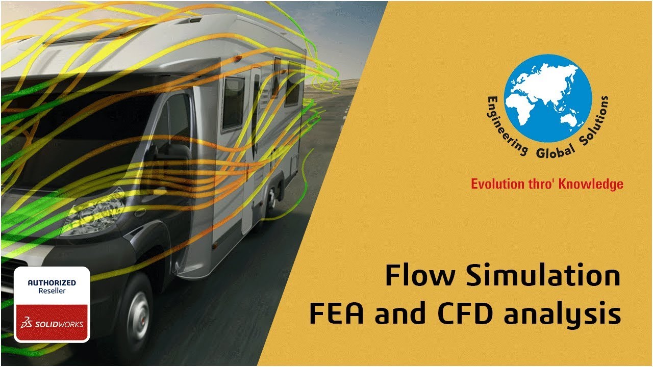 Flow Simulation - FEA and CFD analysis - YouTube