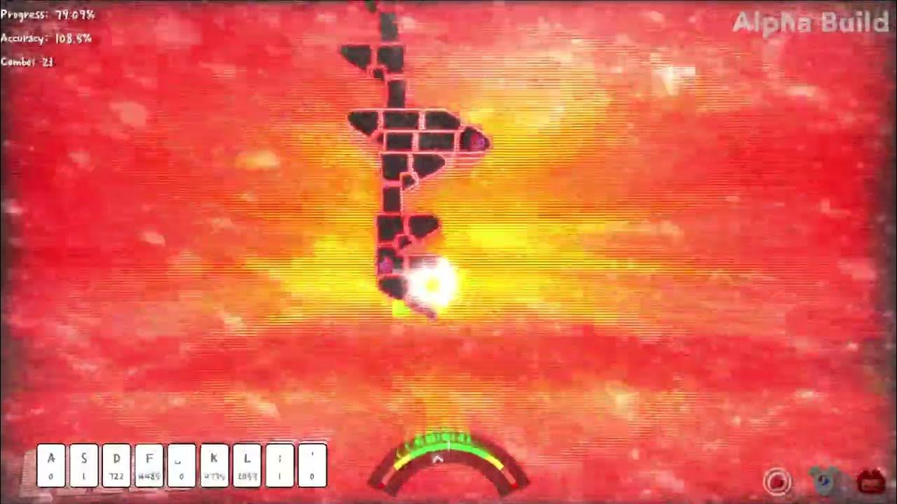 [ADOFAI custom map clear] 69 de 74 - Overflowing Power (map by REGEN) - YouTube