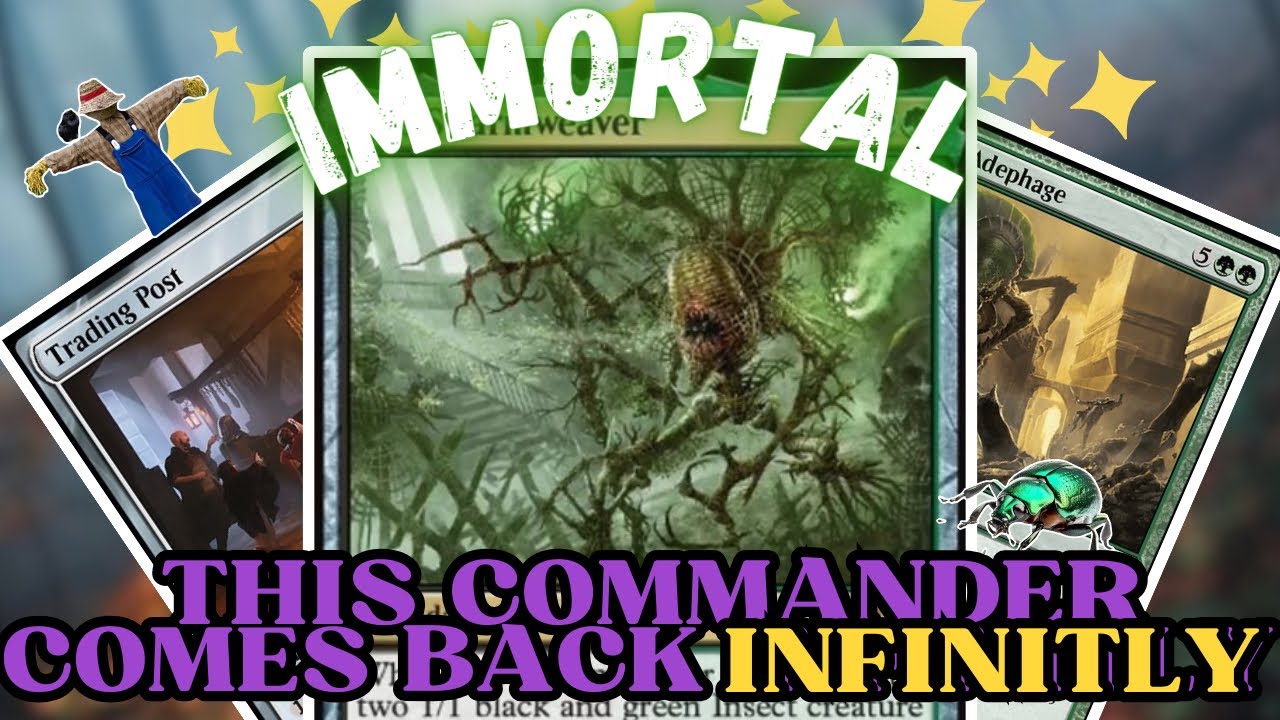 The Swarmweaver has INFINITE BUG potential!!! | Duskmourn mtg build ...