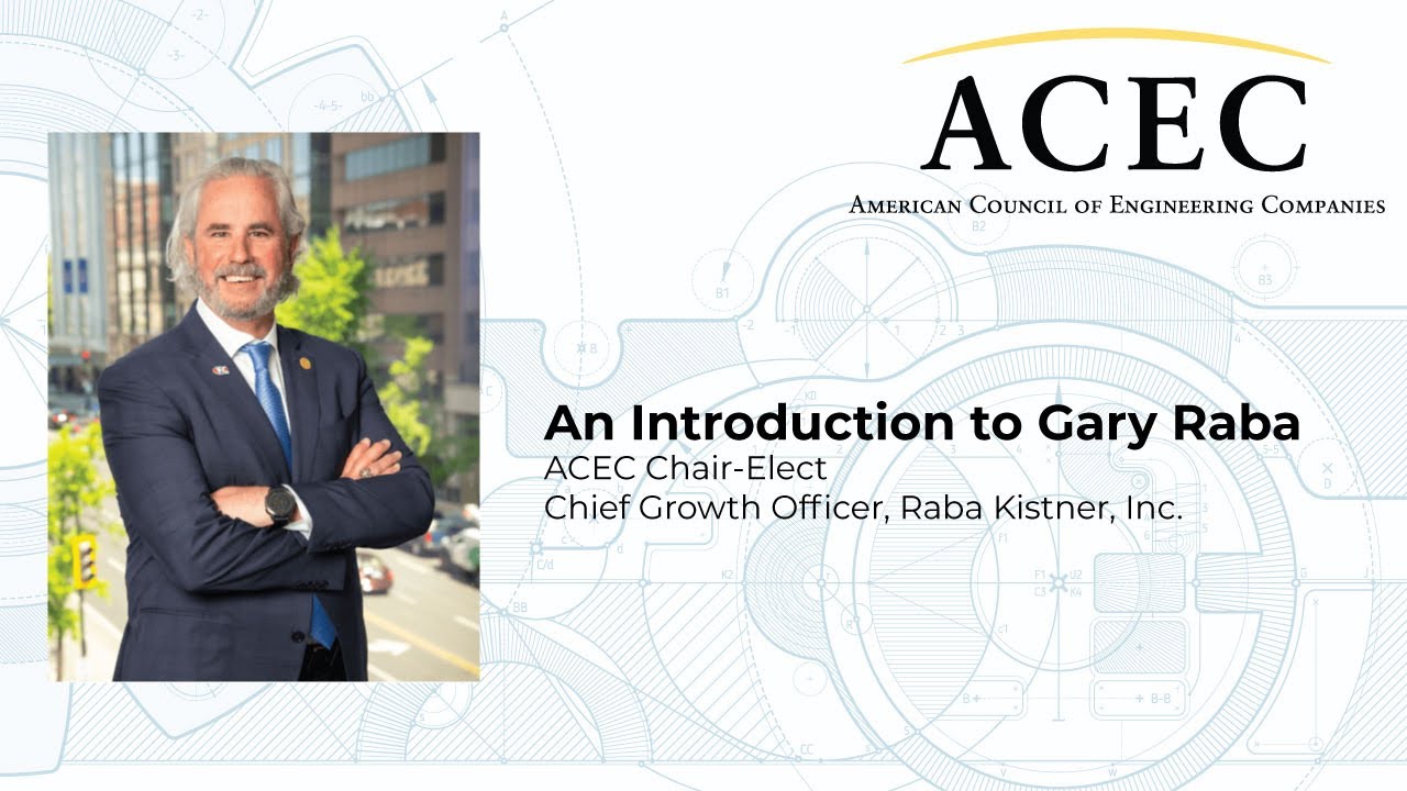 An Introduction to Gary Raba, ACEC Chair-Elect - YouTube