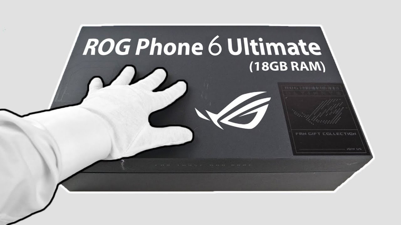 Asus Rog Phone 6 Ultimate Unboxing || The Relaxing End Unboxing Style ...