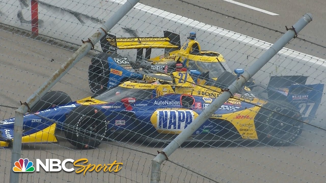 IndyCar: Alexander Rossi, Andretti cars out after early crash at ...
