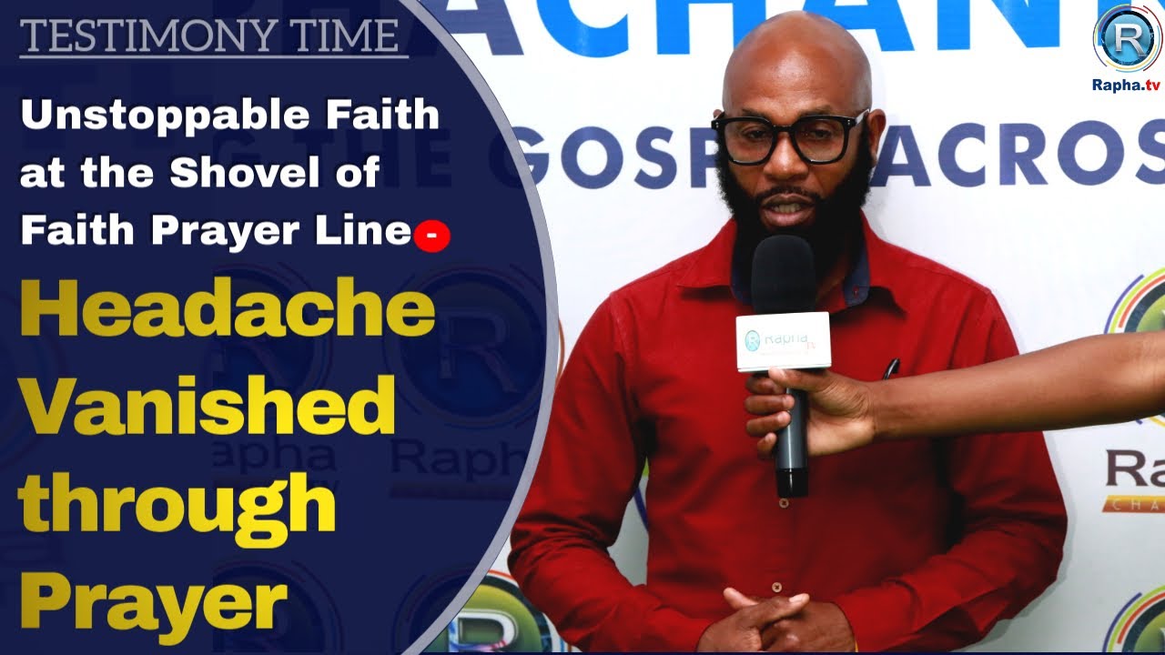Unstoppable Faith at the Shovel of Faith Prayer Line - Headache ...
