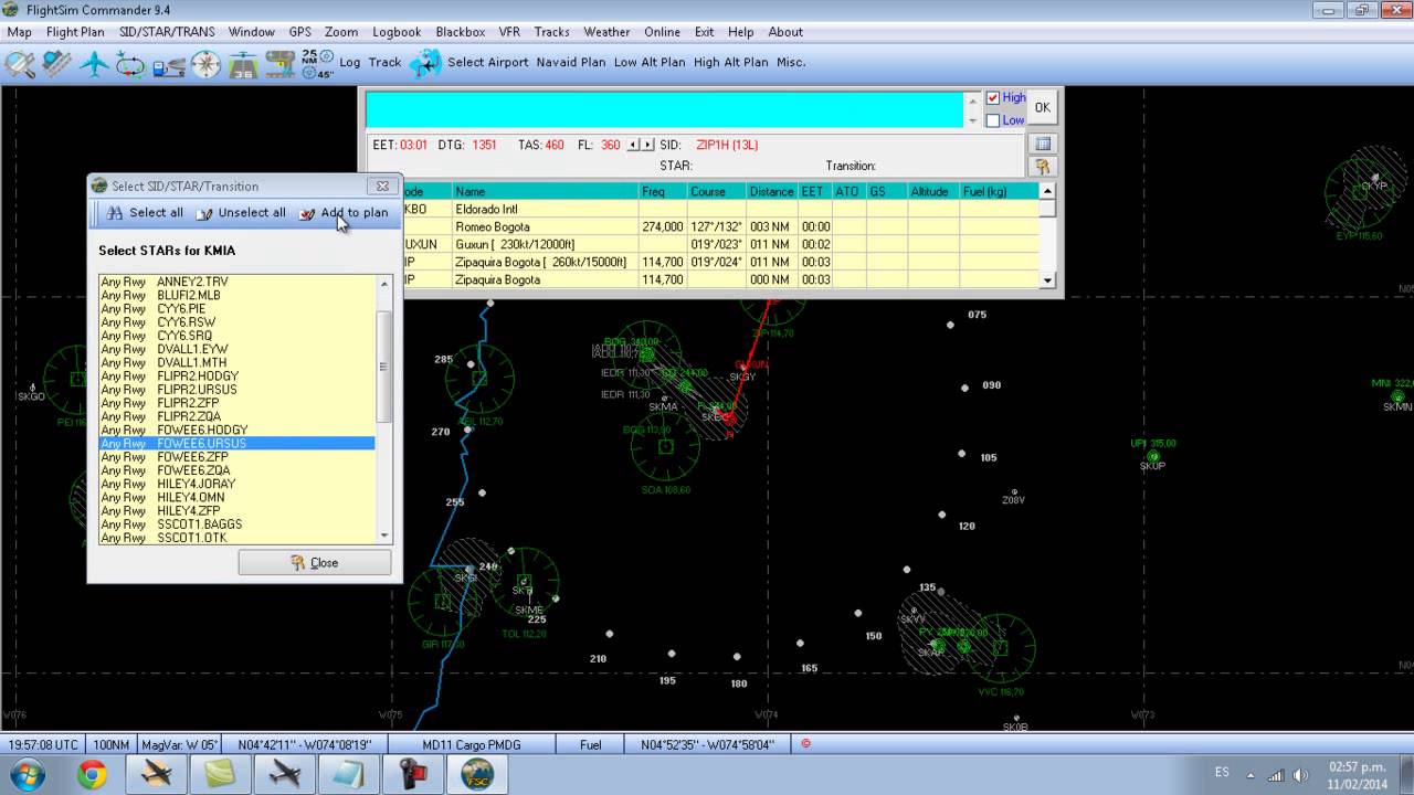 Tutorial Fscommander FS9 FSX Aviones de Pago (FMC) - YouTube