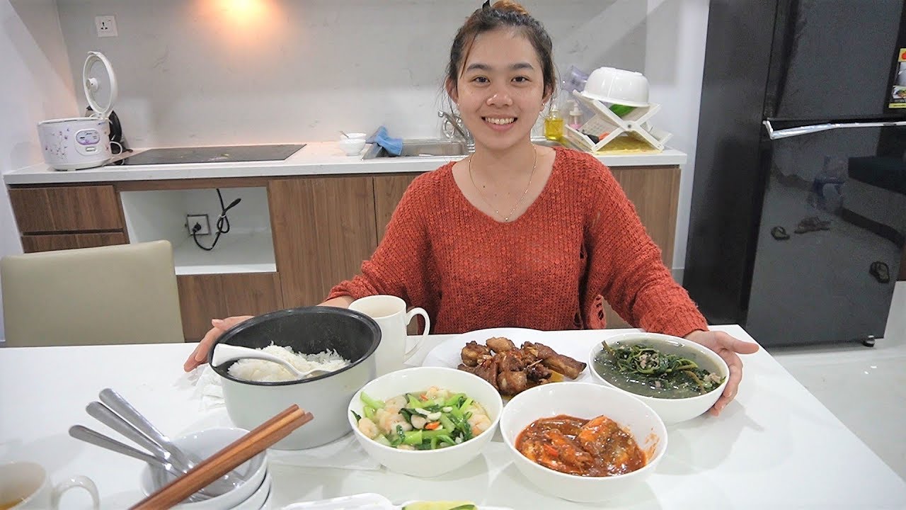 Future wife cooks me a traditional meal - YouTube