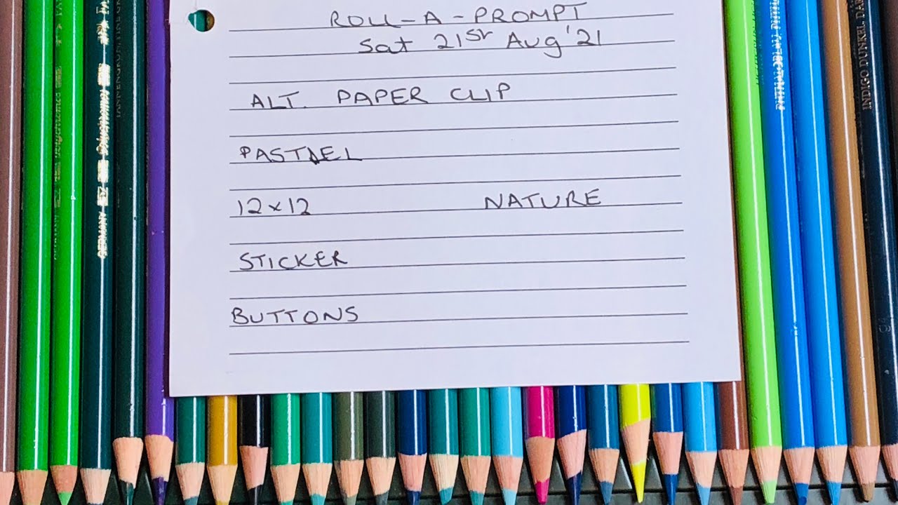 Altered Paperclip and then some - Last of the current Roll-a-Prompt ...