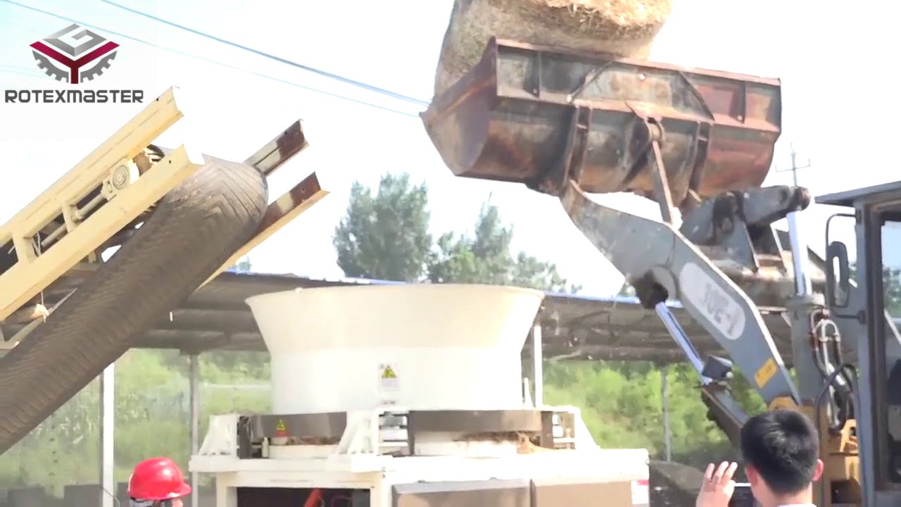 straw crusher - YouTube