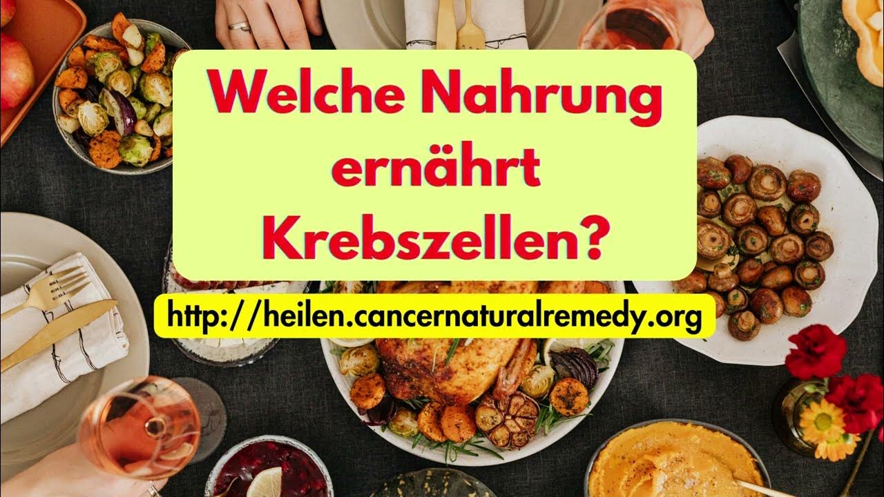 Welche Nahrung ernährt Krebszellen? - YouTube