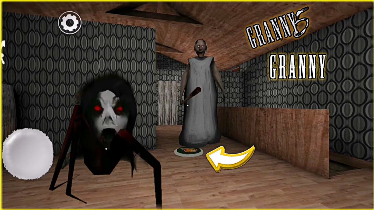 جراني دمج الاول مع جزء الخامس الوضع الصعب تحدي 🔥😱 Granny V1 8 In Granny