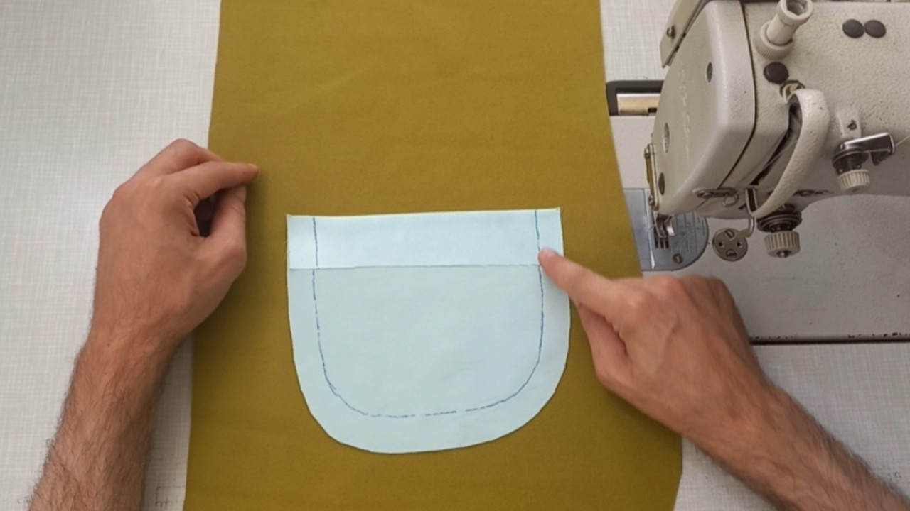 The best way to sew a magic pocket without a seam - YouTube