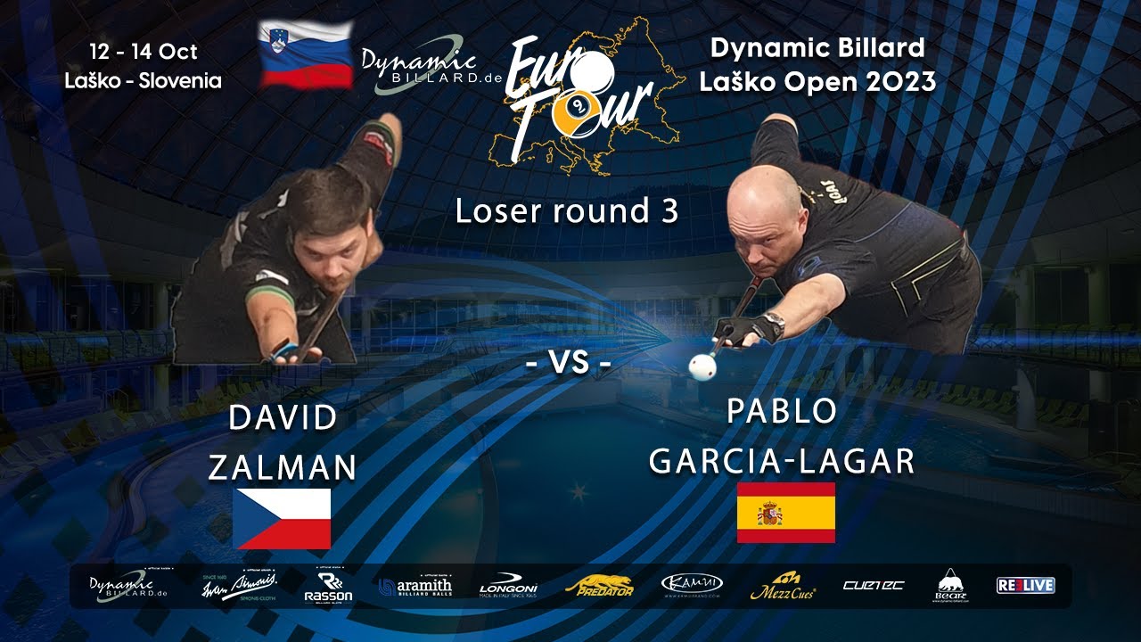 Day 2 David Zalman Vs Pablo Garcia-Lagar at the Dynamic Billard ...