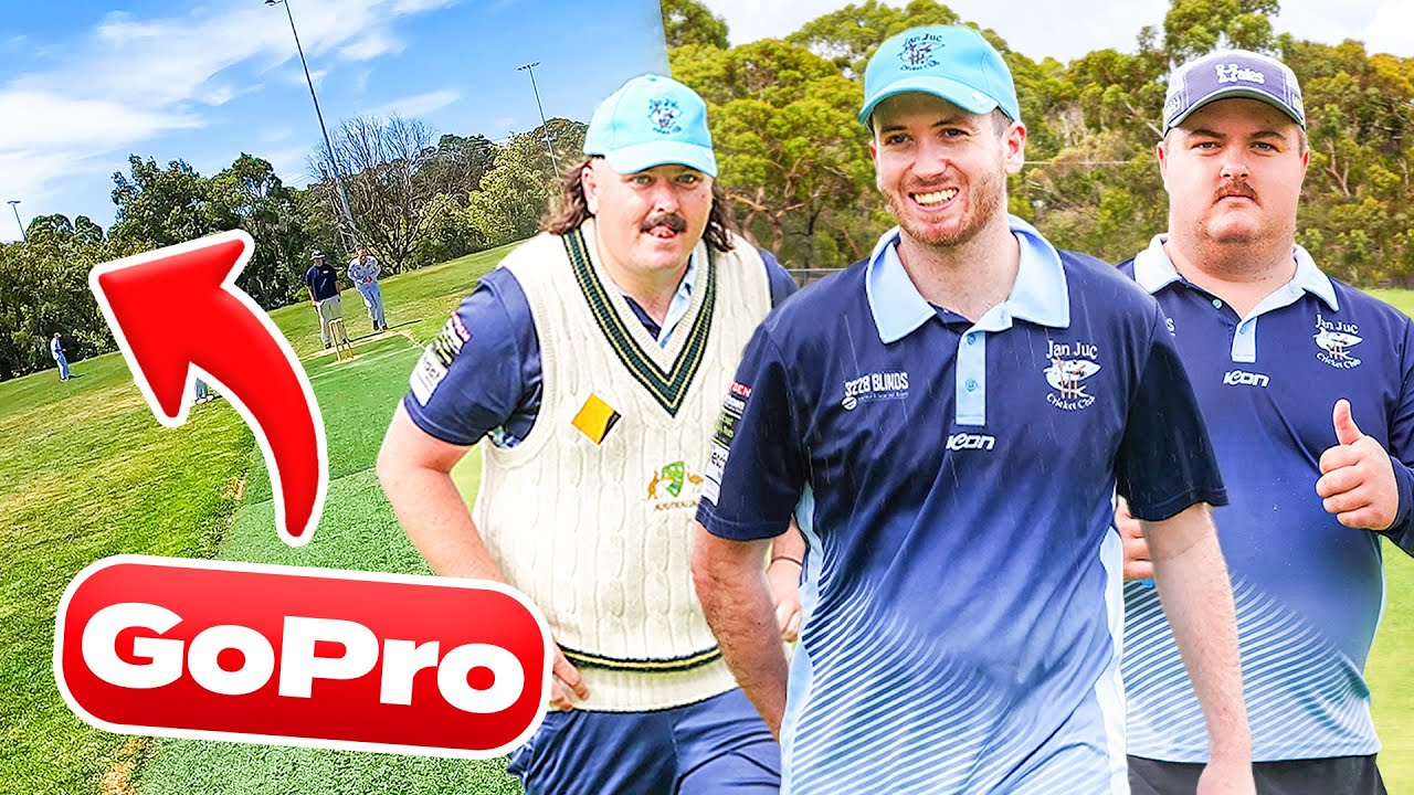 My First Cricket Game (Vlog) | GoPro Cricket - YouTube