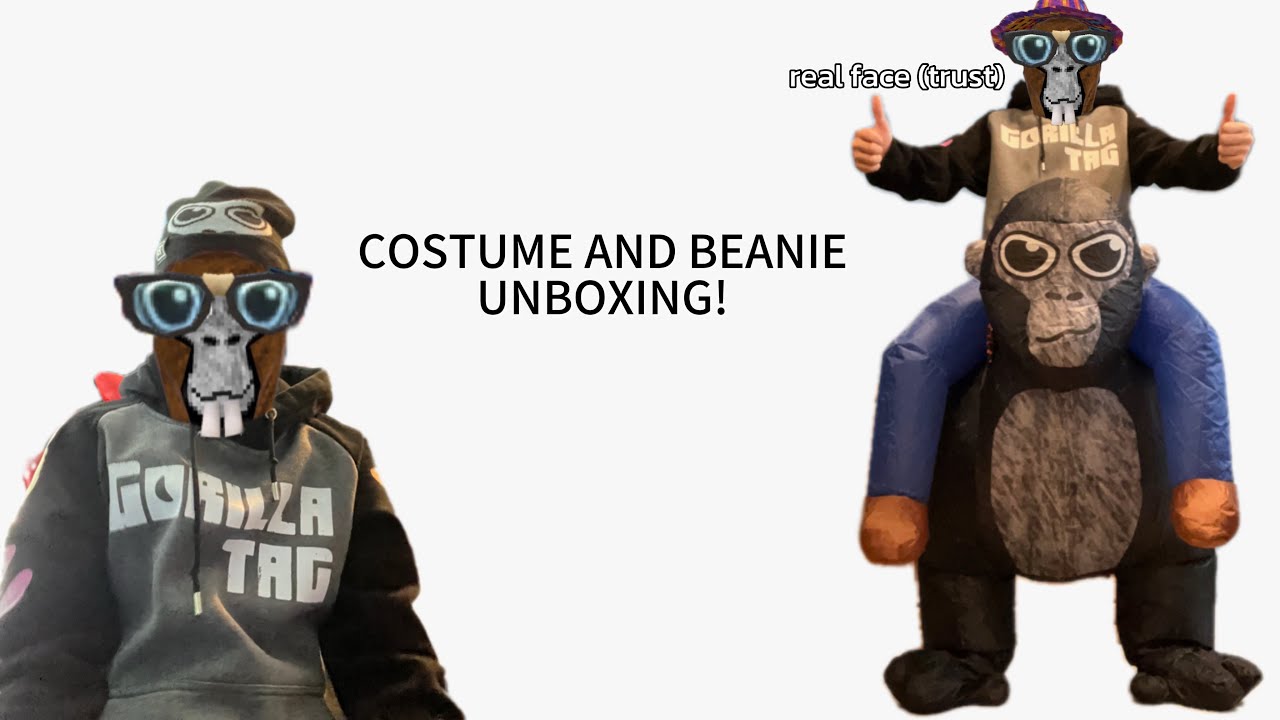 COSTUME AND BEANIE UNBOXING! #gtag #gorillatag #gorillatagvr #merch ...