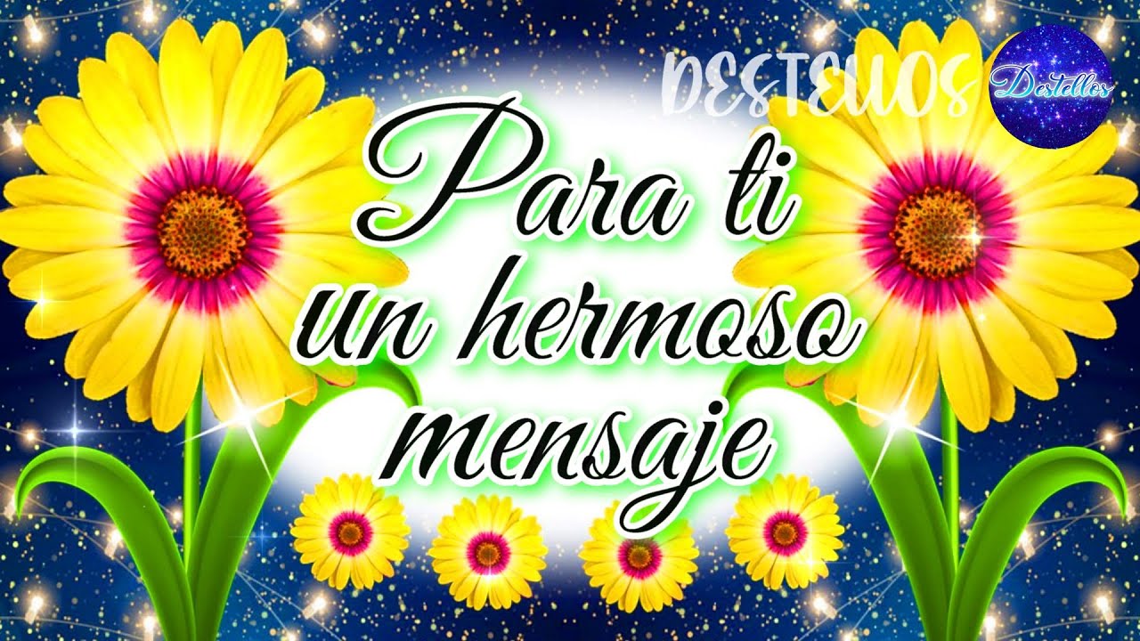 PARA TI UN HERMOSO MENSAJE ️linda reflexión de vida PALABRAS POSITIVAS ...