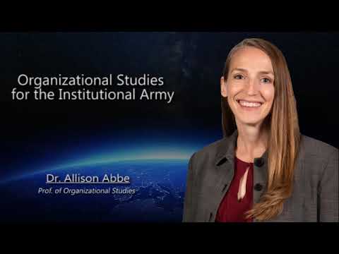 USAWC Dr. Allison Abbe, Prof. of Organizational Studies - YouTube