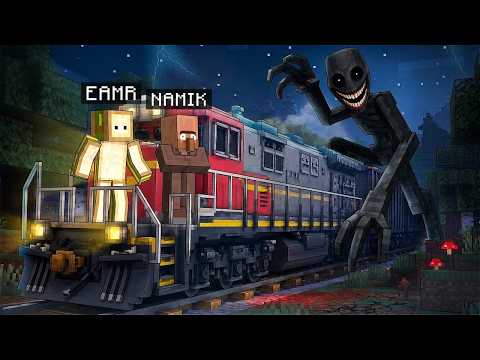 GECE 3'te TREN YOLCULUĞU YAPMAMALIYDIK! - Minecraft