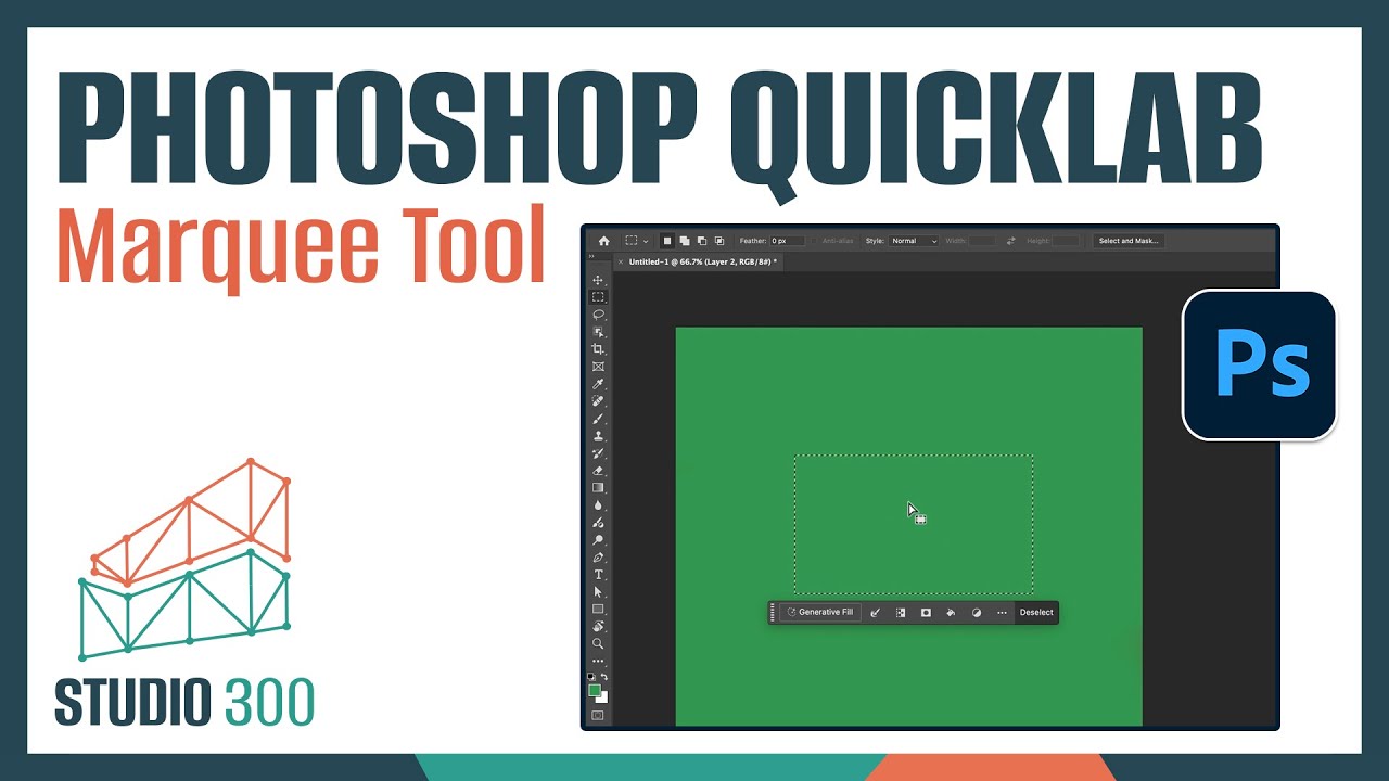 Photoshop Quicklab: Marquee Tool Basics - YouTube
