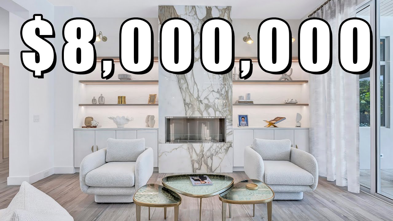 INSIDE A MODERN $8 MILLION DOLLAR BOCA RATON LUXURY HOME | Canon R6 ...