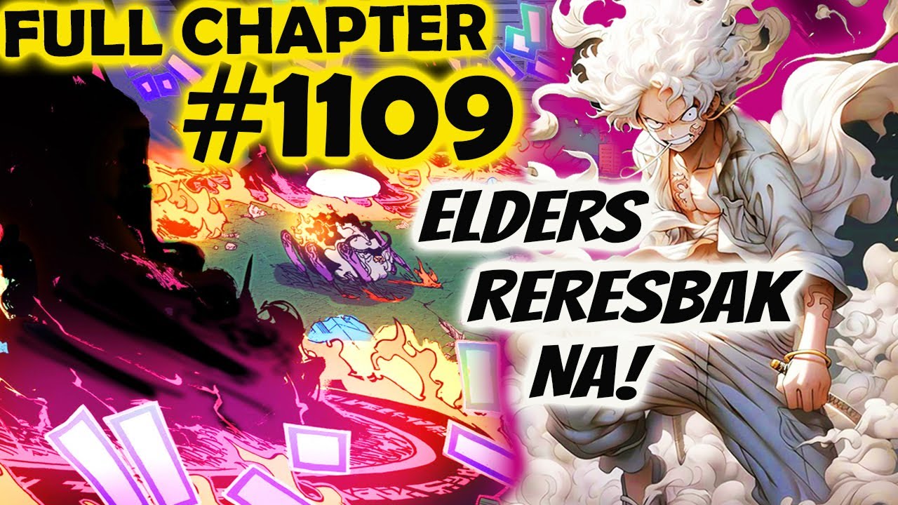 One Piece Full 1109: Bahala ka Djan Luffy | Colored Panels - YouTube