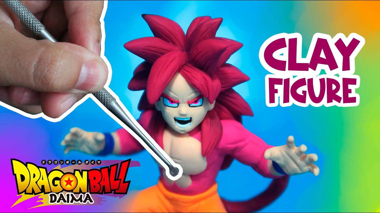 Making Super Saiyan 4 GOKU / CLAY Sculpture / Dragon Ball Daima - YouTube