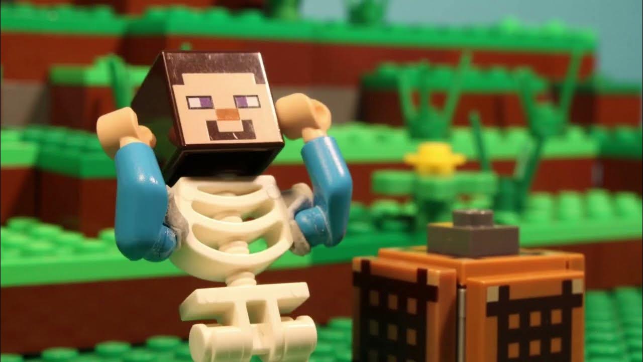 Playing With Commands - Lego Minecraft Animation - YouTube