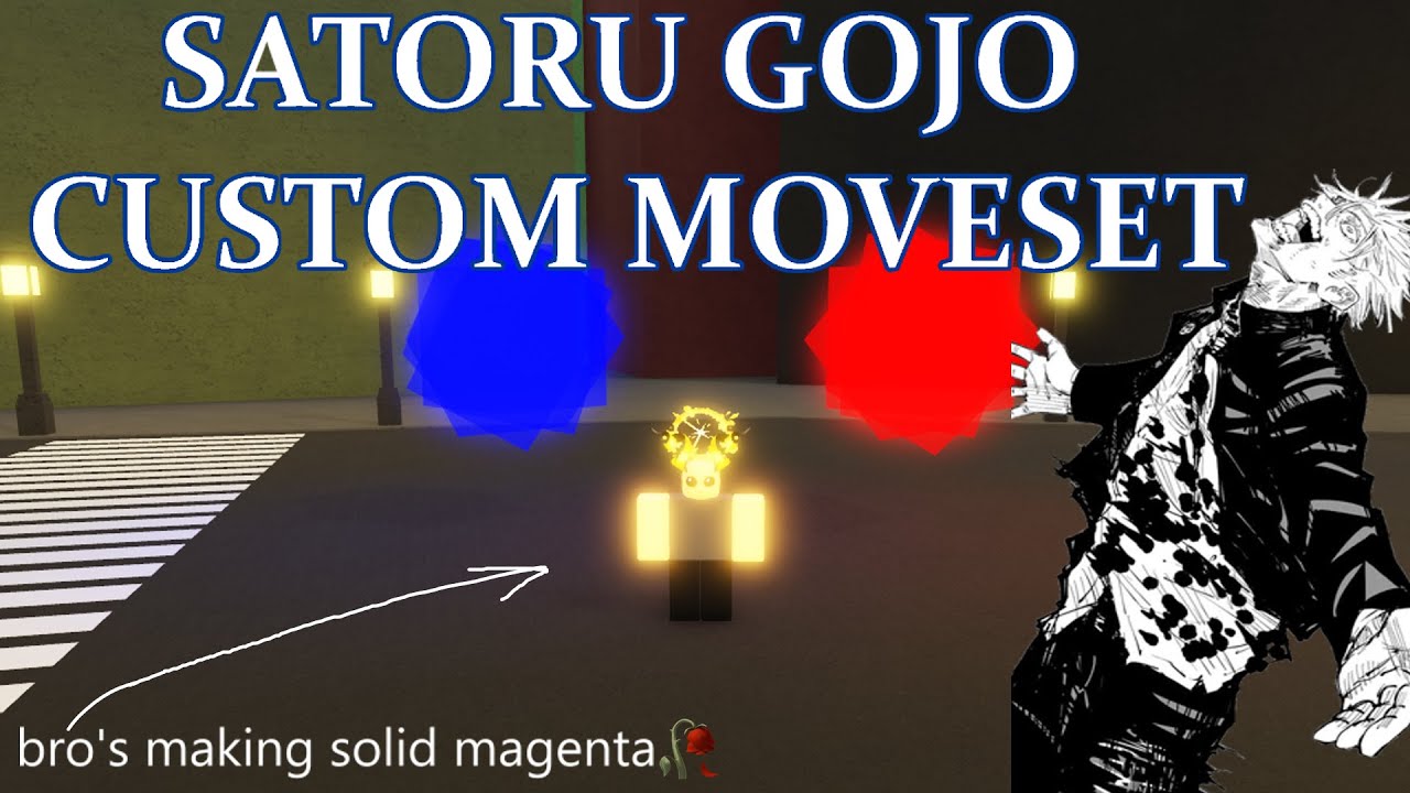 [SKILL BUILDER] Gojo Custom Moveset Showcase | Jujutsu Shenanigans ...