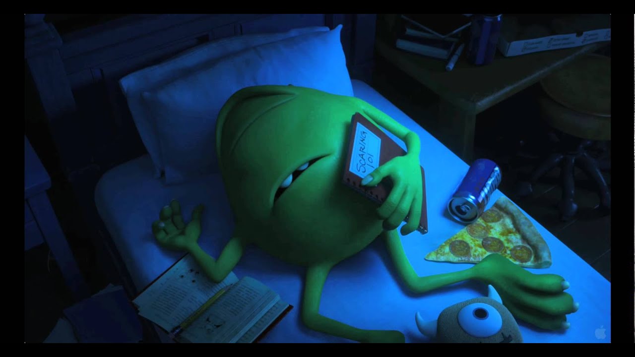 Monsters University Compilation of four trailers "Pony", "Clothes ...