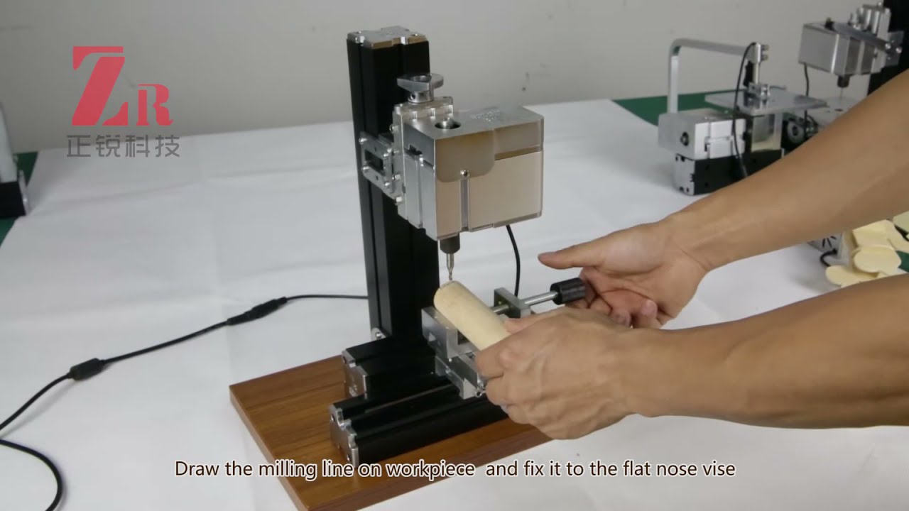 Mini Metal Milling Machine Operation| Only few simple steps! - YouTube