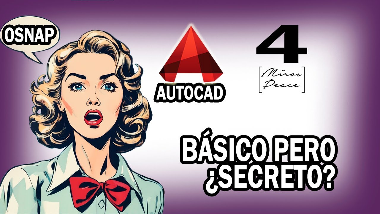 Pocos saben usarlo: COMANDO OSNAP | AutoCad desde CERO - YouTube