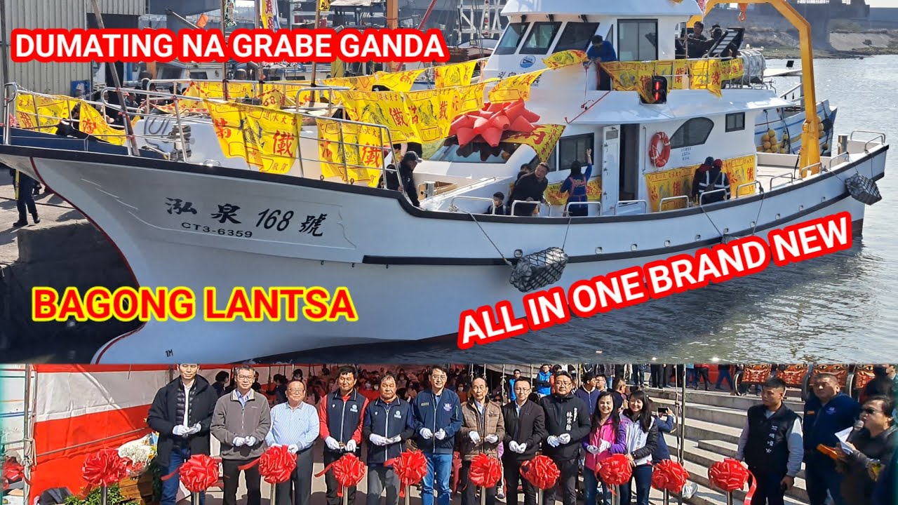 blessing ng bagong lantsa yate ang design, all in one brand new. Fully ...