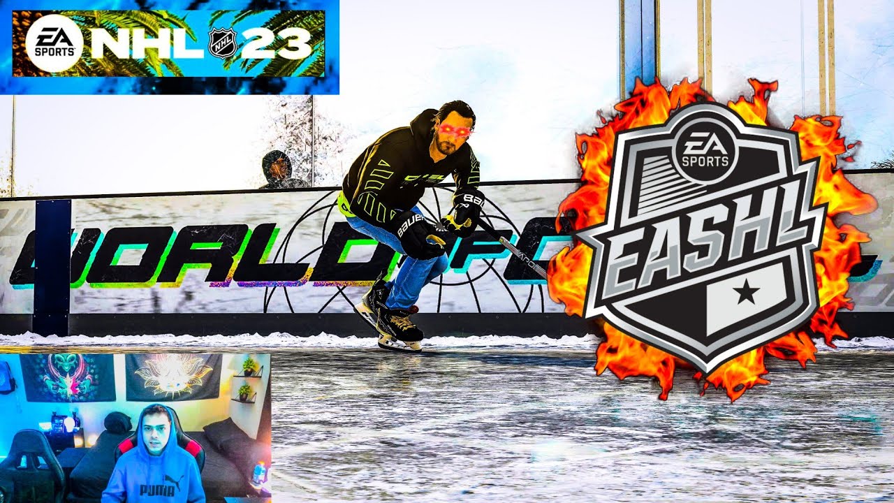 NHL 23 EASHL DROP-IN FULL GAMEPLAY💥 - YouTube