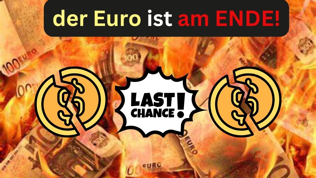 Der Euro Crash‼️ SO schlimm wird es... Total Verlust😱 - 85% Wertverlust ...