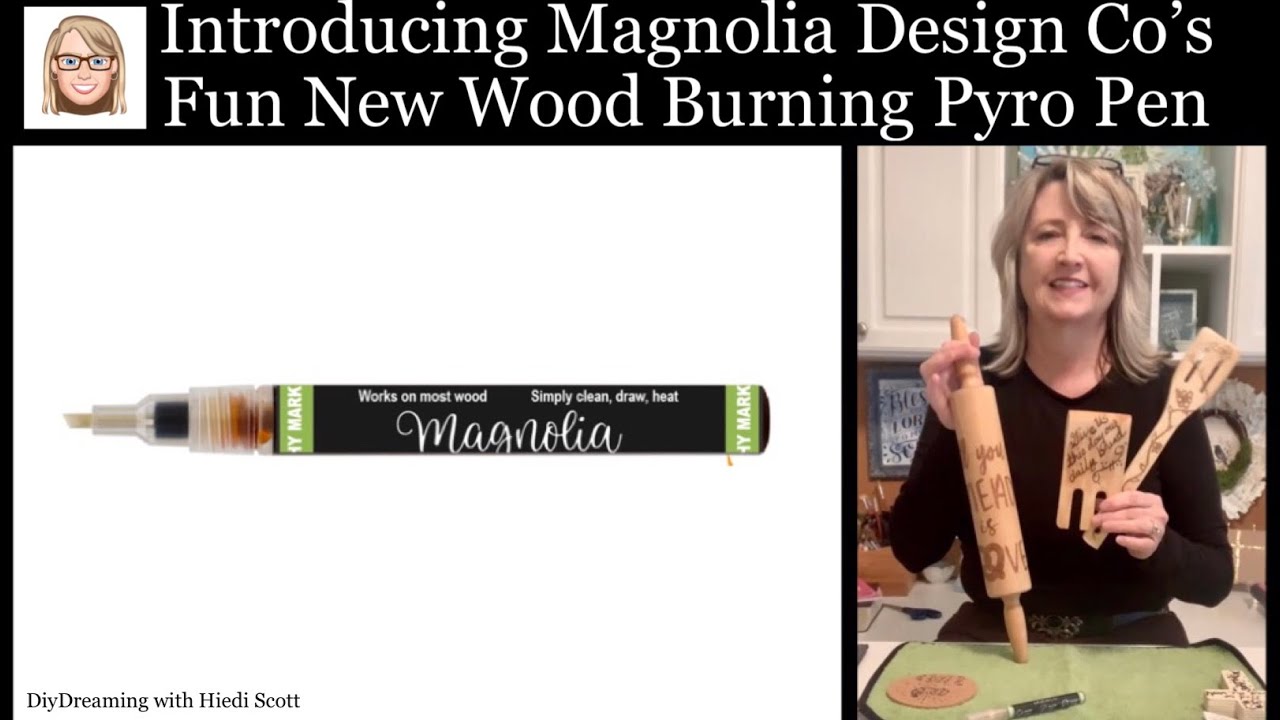 Introducing the Fun New Wood Burning Pyro Pen from Magnolia Design Co ...
