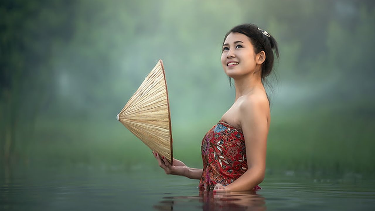 Asian Village Girls Daily Life - YouTube