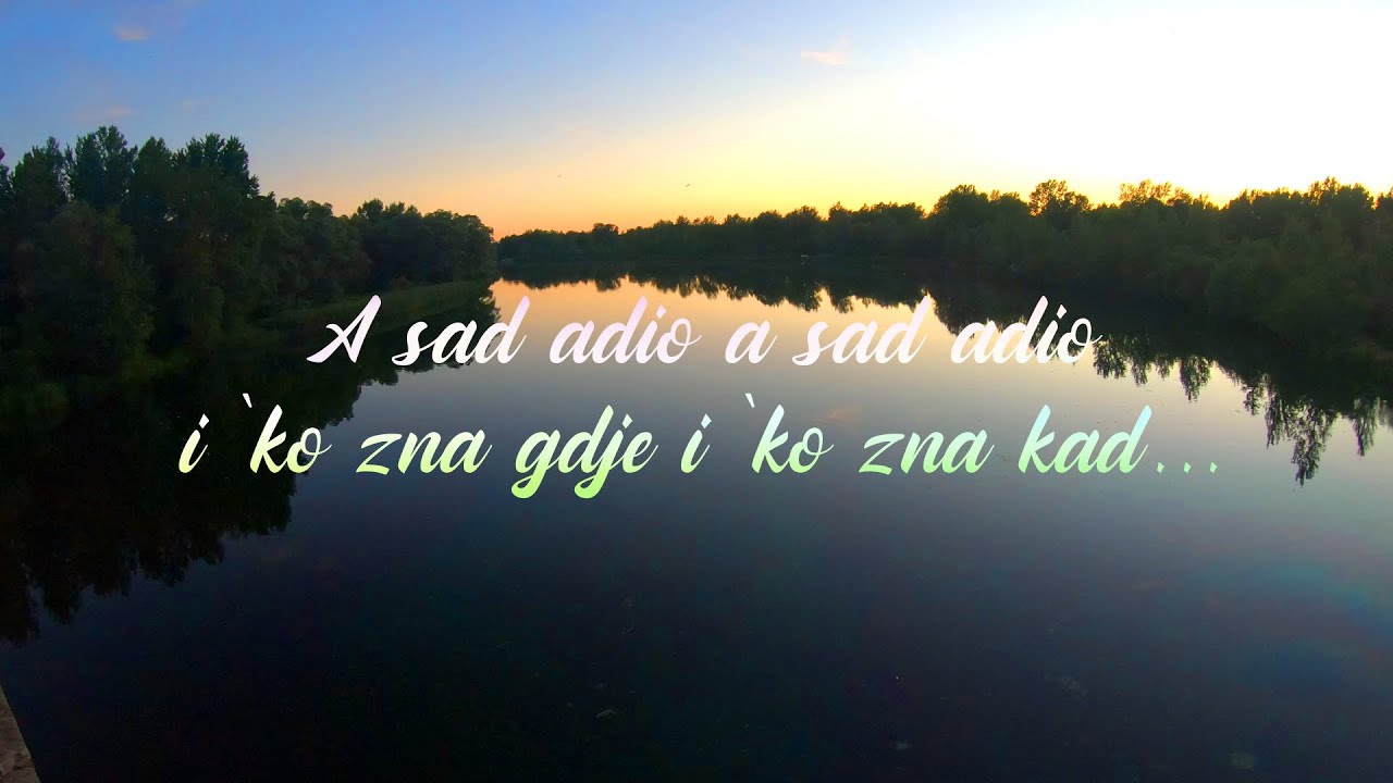 A sad adio, a sad adio - Live - YouTube