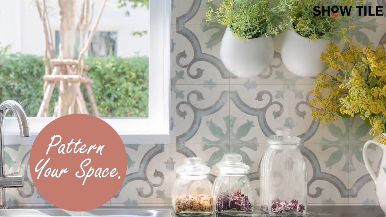 Pattern Your Spaces with Piccolo Tiles | SHOWTILE - YouTube